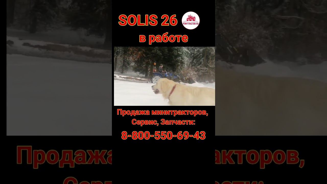 #solis26 работает в фермерском хозяйстве! #солис26 #минитрактор #японский #трактор #понитрактор