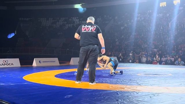 Финал 57кг. Лев Павлов (Саха) - Мунх-Эрденэ Батхуяг (Монголия)