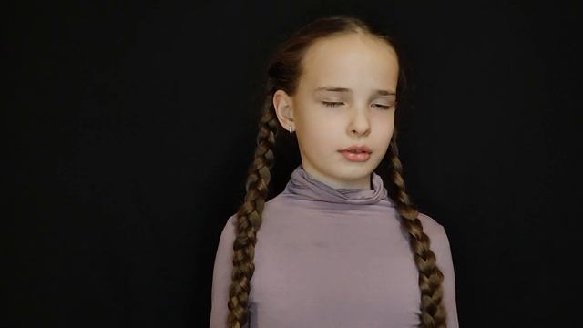 Видеовизитка (драматическая), Антонина Обыдёнова, 10 лет, рост 138 см