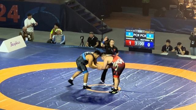 125кг за бронзу Никита Хабаров - Михаил Нестеров