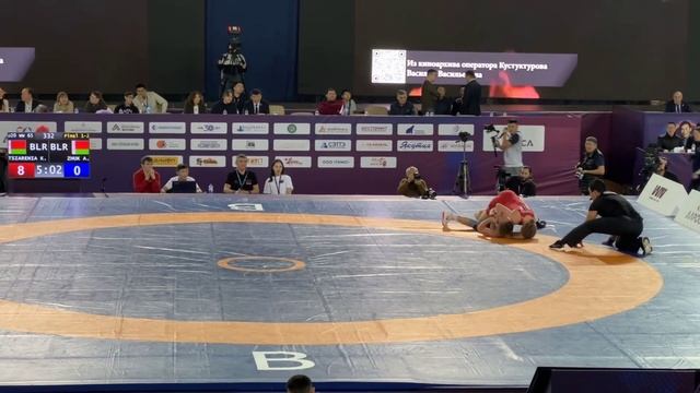 65 кг финал Kseniya TSIARENIA (BLR) - Aliaksandra ZHUK (BLR)