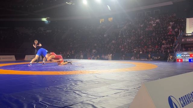 97кг за бронзу. Никита Софронов (Саха) - Максим Толмачев (Красноярск)