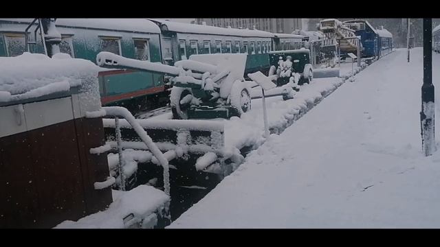 Посещение музея РЖД в городе Калининград январь 2025 года