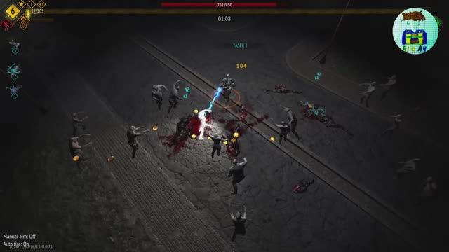 Yet Another Zombie Survivors. 4 Поиграл в демоверсию. Только игровой процесс. Без комментария.