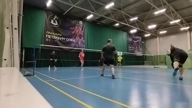 Турнир по бадминтону. 27.12.2024 г. 4 игра, 3 партия