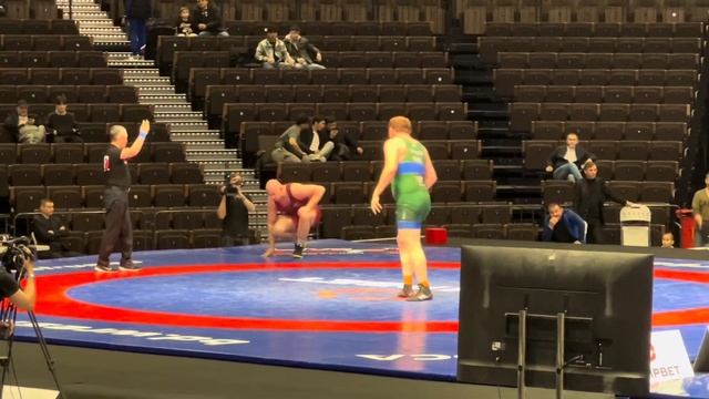 125кг. Утешительная схватка: Дзугаев (Москва) - Дукаев (Чечня)