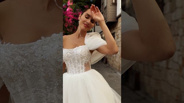 Свадебное платье Раяна из коллекции «Sea Pearl» 2025 от бренда Gabbiano