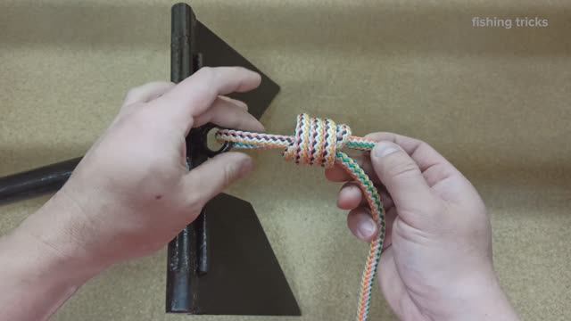 Как привязать верёвку к якорю правильно. Самый лучшие способ.