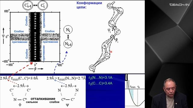 Финкельштейн А.В. - Физика белка - 3.Элементарные взаимодействия: электростатика, Ван-дер-Ваальс