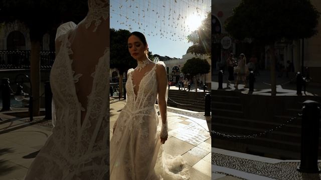 Свадебное платье Фарида из коллекции «Sea Pearl» 2025 от бренда Gabbiano