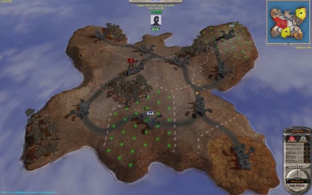 Massive Assault Network 2: map Butterfly, playing on Linux (Lutris, Wine, Conty)