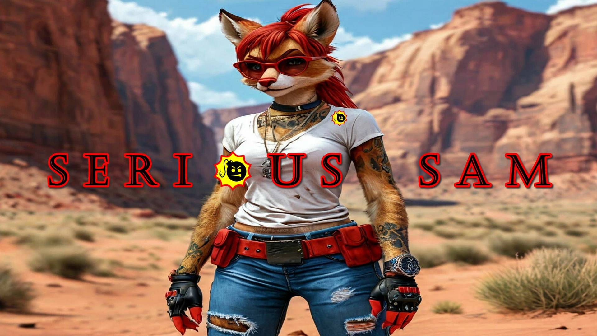 Serious Sam глава Egypt местность Sandy Canyon 2001 год год Сложность игры Круто 18+