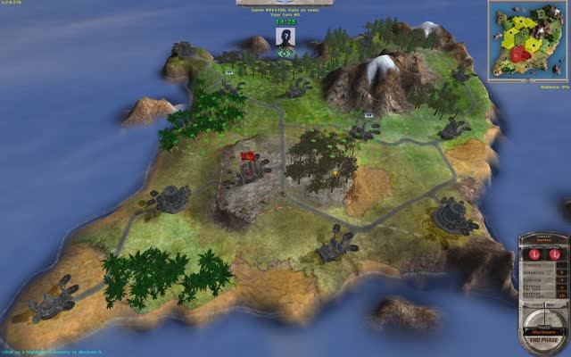 Massive Assault Network 2: map Emerald, playing on Linux (Lutris, Wine, Conty)