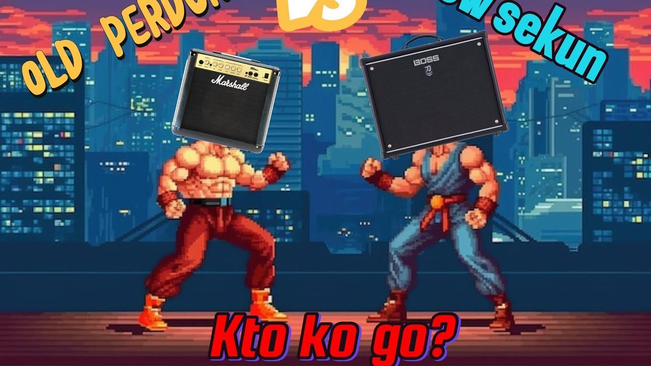 Marshall MG 15 CDR vs Boss Katana 100 mk2 short version.