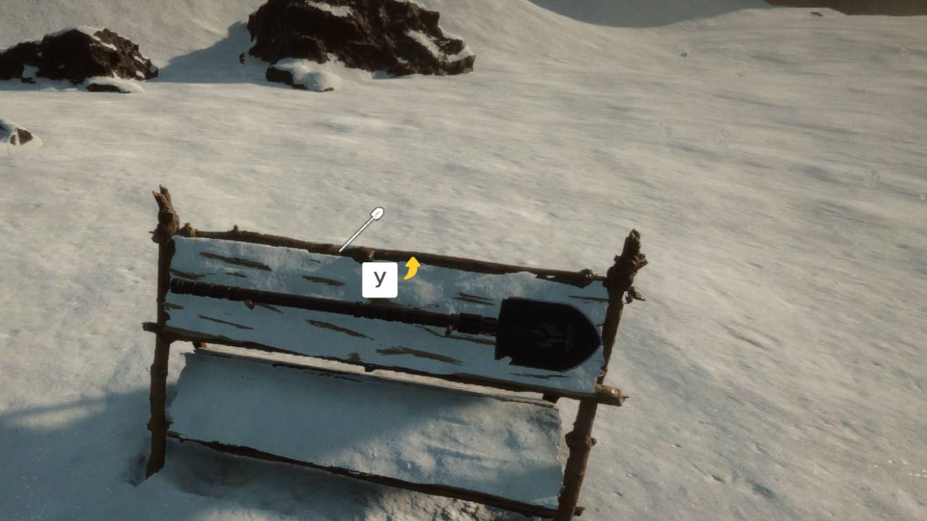 Где находится ЛОПАТА  в Sons Of The Forest