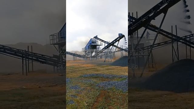 Линия по дроблению известняка производительностью 60 тч ( щековая и роторная дробилка) в  России