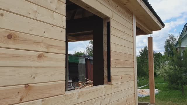 Заказ-Дом: металлический уголок для обсады дома из бруса - нестандартное решение обсада из металла