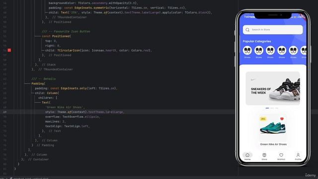 16. Product Card Design and Display them in Grid Layout