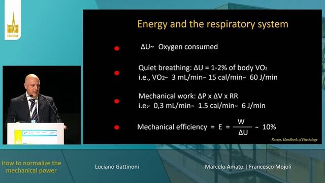 How to normalize the mechanical power  Luciano Gattinoni (ISICEM 2023)