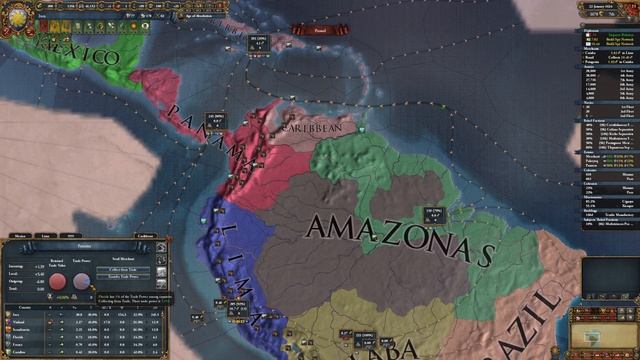 Europe Universalis IV 1.37. Инки. Часть 8. 1611-1634. Больше Мексики.