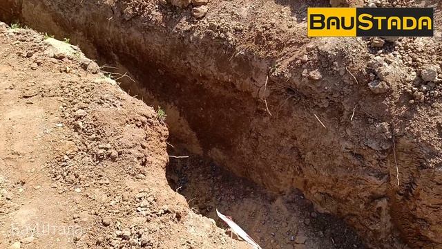 Дренаж без щебня, так делать не надо.