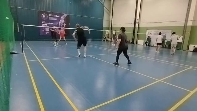 Командный турнир по бадминтону, 3 х 3. 07.01.2025 г. 2 игра.