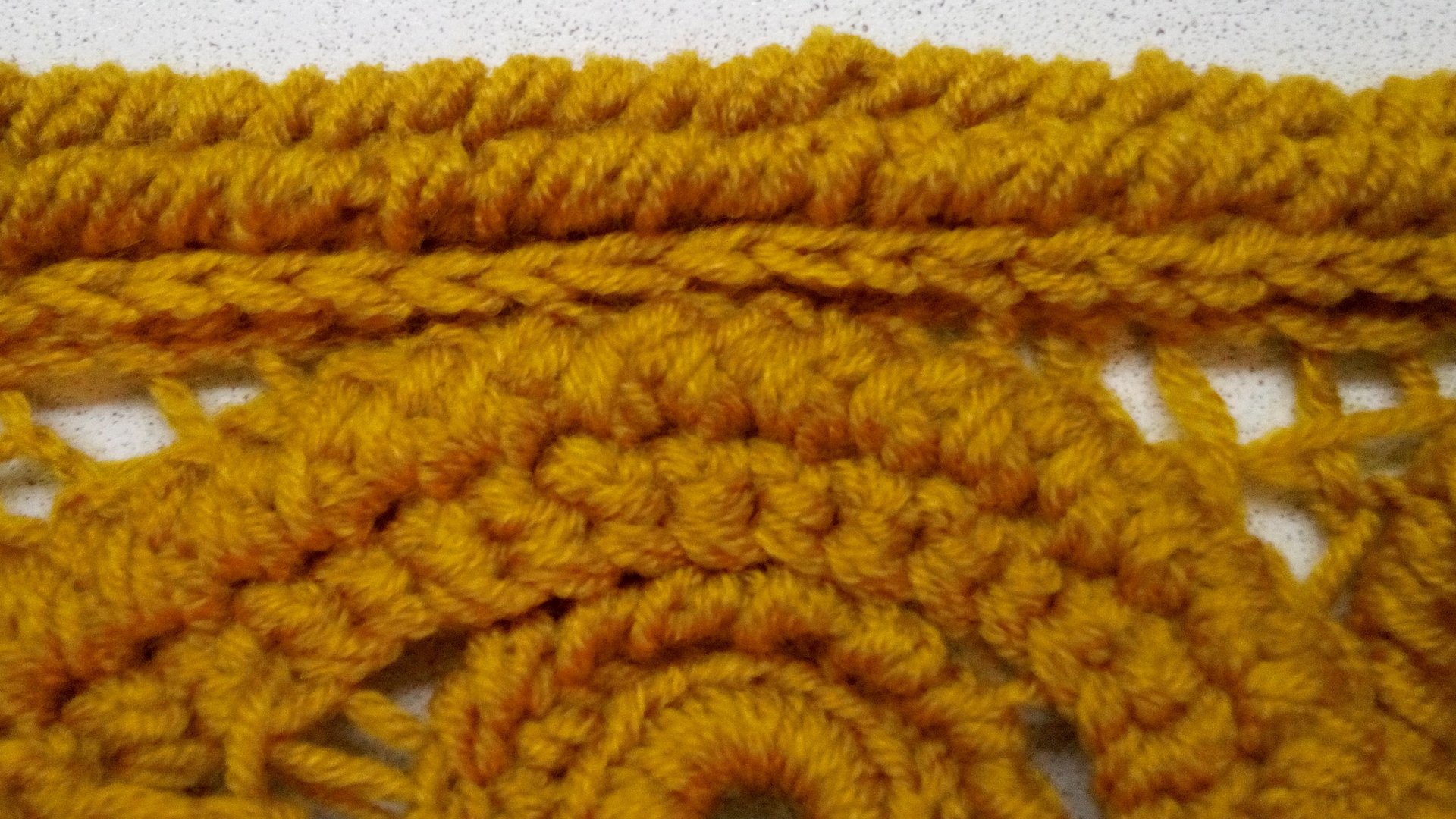 Ирландское кружево для начинающих. Обвязка края кардигана. Видео 2.