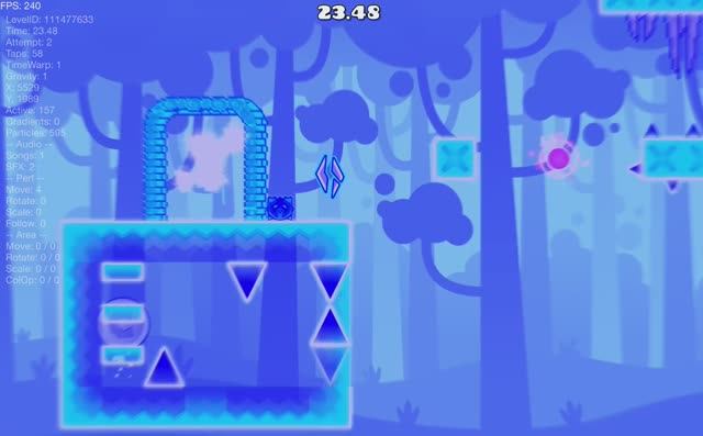 Geometry dash "PLATFORMA" by sansur15 (me)