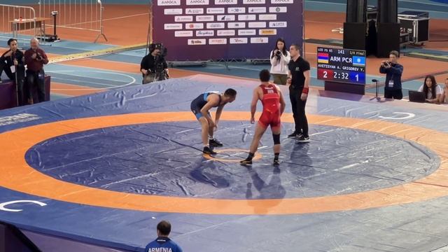 65 кг 1/4 финала Андраник Аветисян - Юлиан Григорьев