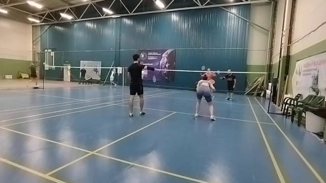 Командный турнир по бадминтону, 3 х 3. 07.01.2025 г. 4 игра.