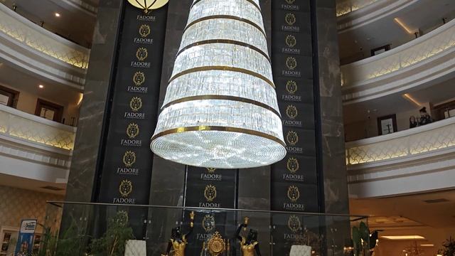 Отдых в Турции Сиде Jadore deluxe & SPA: интерьер лобби зала с лифтами