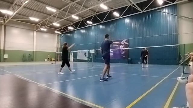 Турнир по бадминтону. 27.12.2024 г. 2 игра, 3 партия