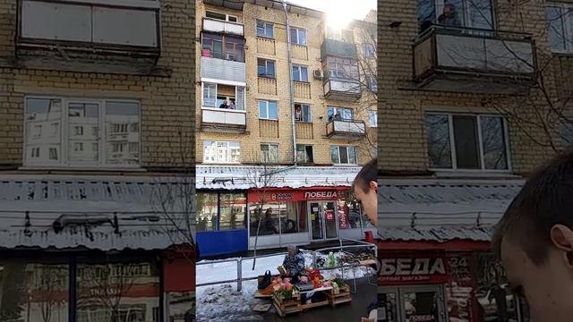 Самара. Спасение кошки. 28 марта 2020 г.