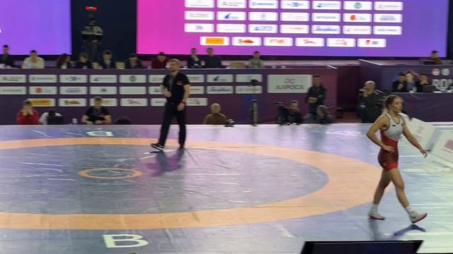 72 кг финал Alina SHAUCHUK (BLR) - Kseniya SAMUYLOVA (Тверь)