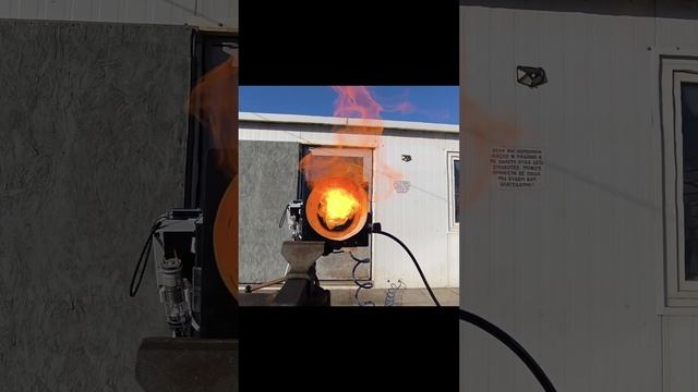 Горелка на отработке