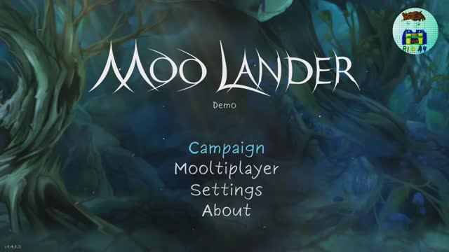 1 ♡ Moo Lander. Обзор видеоигры.