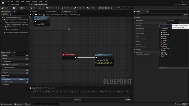 6 - Lecture 6 Introduction to Blueprint