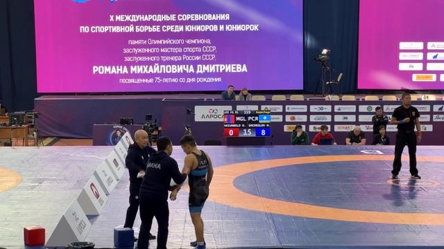 61 кг. Утешительная схватка: Арюнболд (Монголия) - Щеглов (Саха)