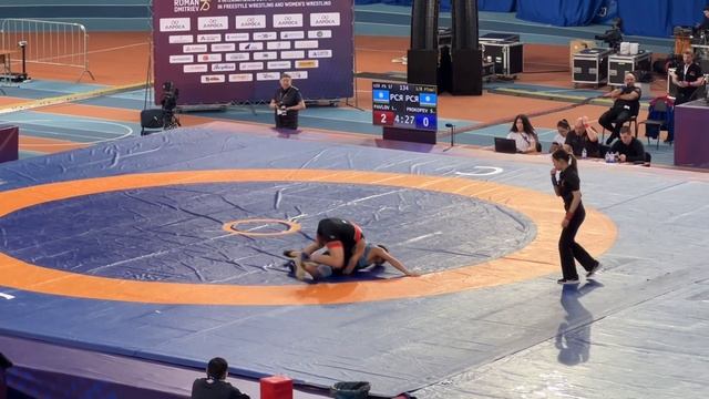 57 кг 1/8 финала Лев Павлов - Сандал Прокопьев