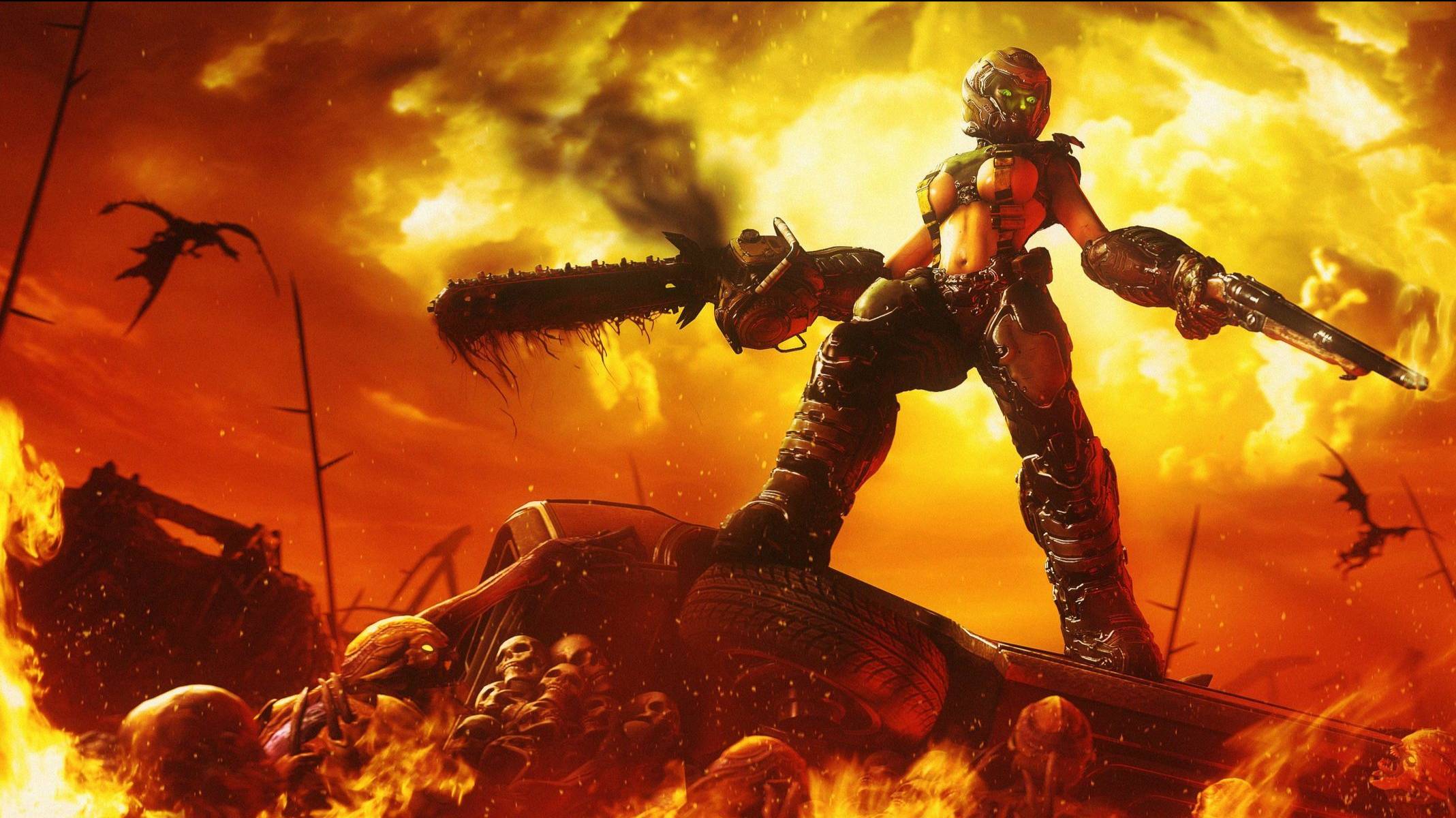 Doom Прохождение Часть Седьмая Кибердемон