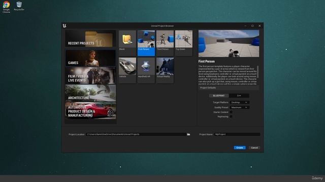 4 - Lecture 4 Create the Project