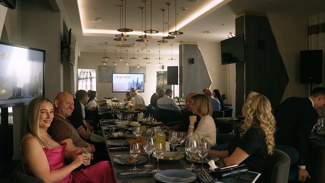 Бизнес-ужин Kalinka с одним из ведущих застройщиков ОАЭ — компанией Damac.