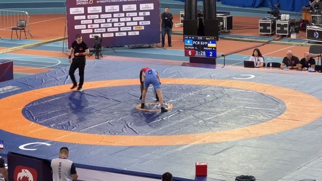 61 кг квалификация Слепцов - Дагаев