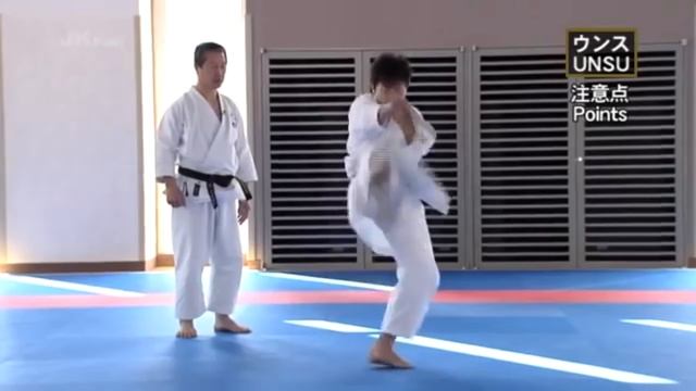 Ката Унсу от японского мастера Масао Кагава JKS