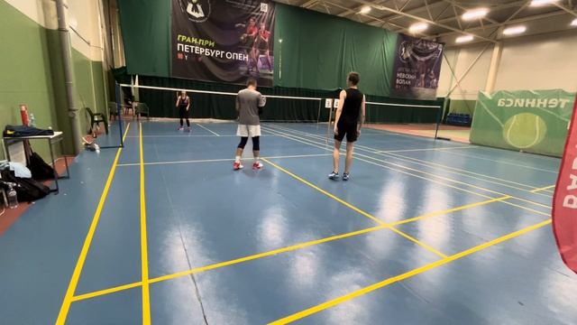 Турнир по бадминтону, 20.09.2024 г. 2 игра, 1 партия