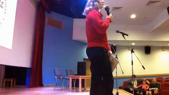 Анна Игнатова на Дне детской поэзии в РГДБ