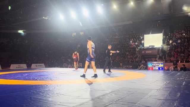 92кг за бронзу. Ньургун Сергин (Саха) - Кирилл Эрхитуев (Бурятия)