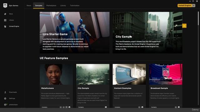 2 - Lecture 2 Installing The Epic Games Launcher