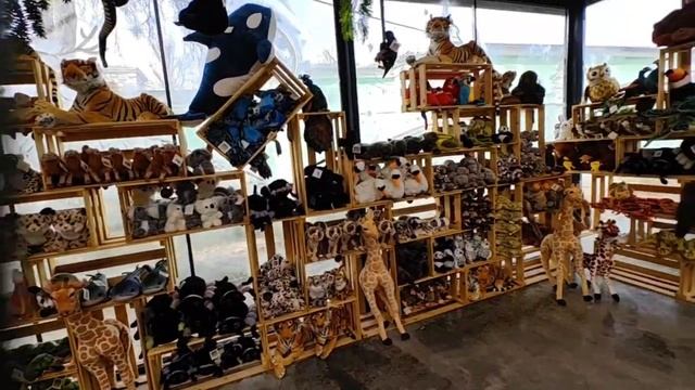 Сувенирный магазин Ростовского-на-Дону зоопарка.