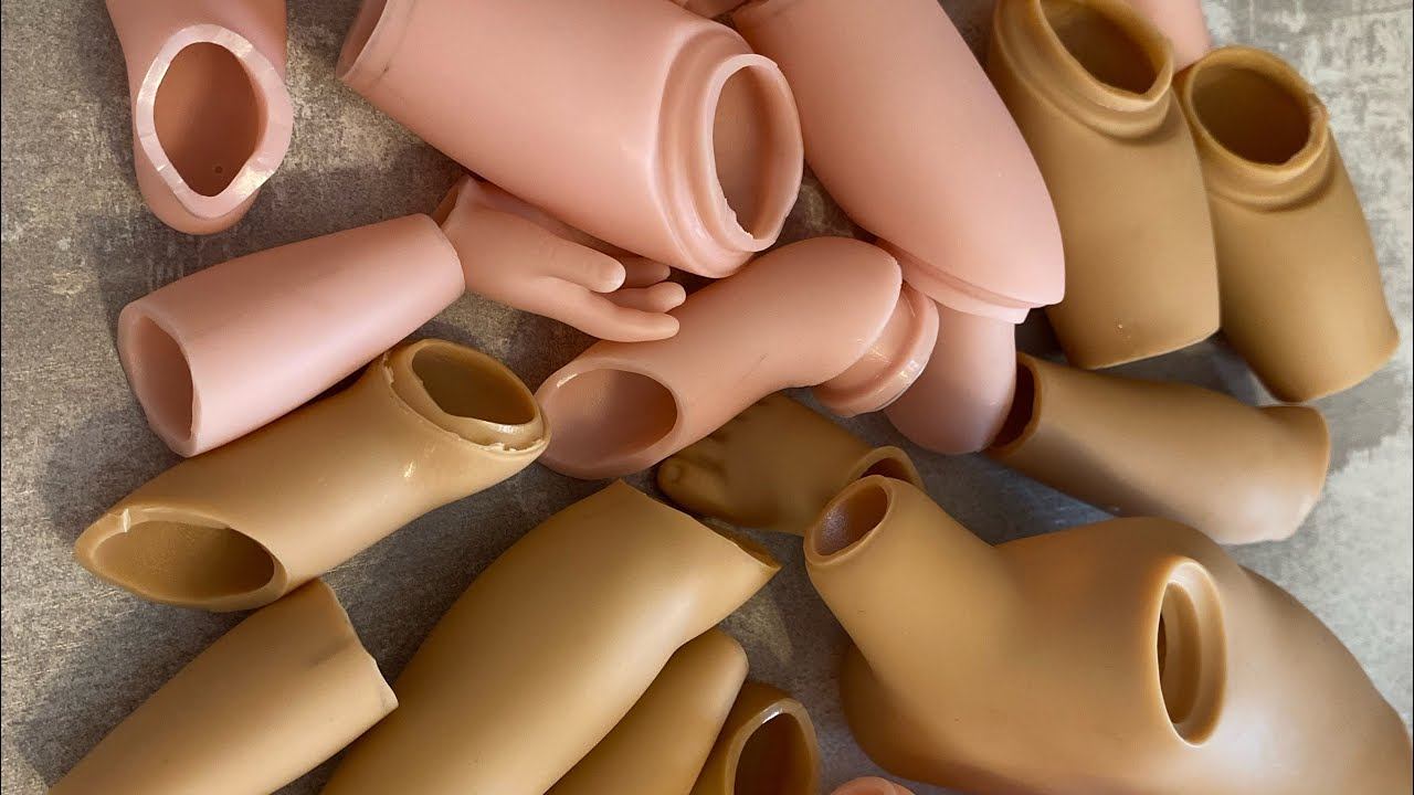 Влог по ошарнириванию кукол по моему МК. 1